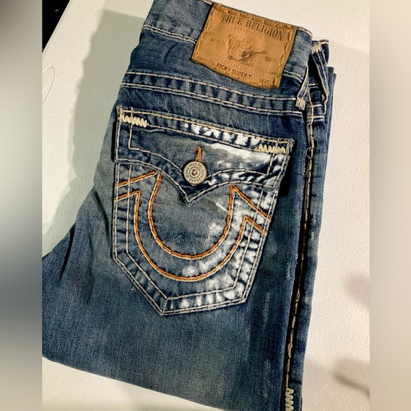 True Religion | Jeans | Rarevintage Ricky Super T In Greatest Hits Wash ...